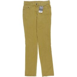 Brax Damen Jeans, gelb, Gr. 36