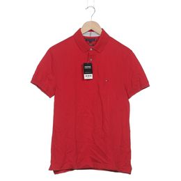 Tommy Hilfiger Herren Poloshirt, rot, Gr. 48