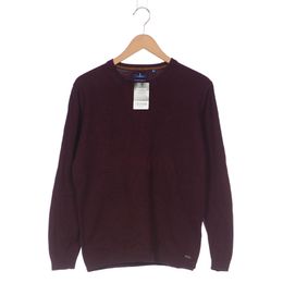 Tom Tailor Herren Pullover, bordeaux, Gr. 54