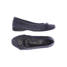 Gabor Damen Ballerinas, blau, Gr. 3.5