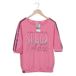 SOCCX Damen Sweatshirt, pink, Gr. 36