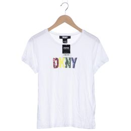 DKNY by Donna Karan New York Damen T-Shirt, weiß, Gr. 38