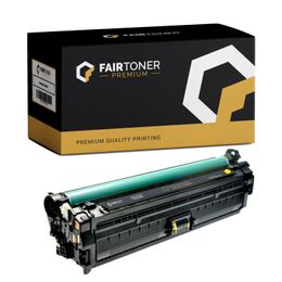 FairToner Premium Kompatibel f&uuml;r HP Color LaserJet Professional CP 5200 Series (CE742A / 307A) Toner Gelb