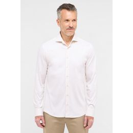 Langarmhemd Eterna "SLIM FIT" Gr. 39, Normalgrößen, weiß (off, white) Herren Hemden