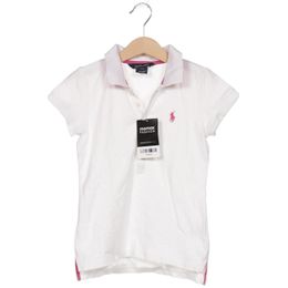 Polo Ralph Lauren Damen Poloshirt, weiß, Gr. 128