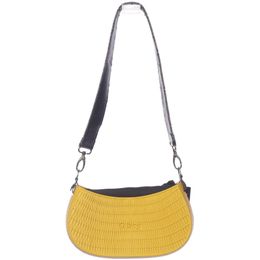 O bag Damen Handtasche, gelb, Gr.