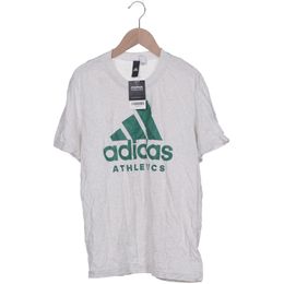 Adidas Herren T-Shirt, cremeweiß, Gr. 48