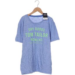 Tom Tailor Herren T-Shirt, blau, Gr. 52