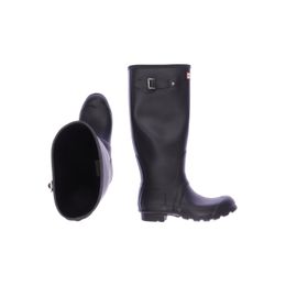 Hunter Damen Stiefel, schwarz, Gr. 37