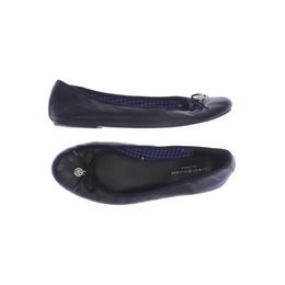 Tommy Hilfiger Damen Ballerinas, schwarz, Gr. 6.5