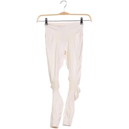 Oysho Damen Stoffhose, beige, Gr. 0