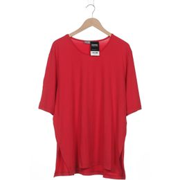 Ulla Popken Damen T-Shirt, rot, Gr. 46