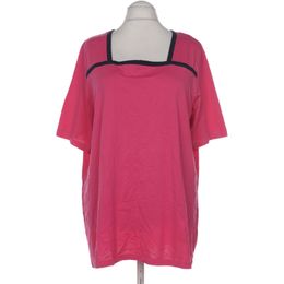 Ulla Popken Damen T-Shirt, pink, Gr. 54