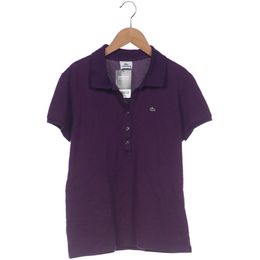 Lacoste Damen Poloshirt, flieder, Gr. 46