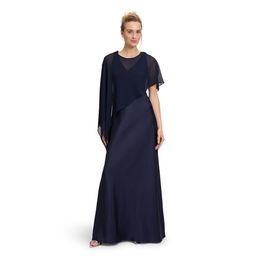 Cocktailkleid Vera Mont "Vera Mont Slim Fit" Gr. 36, Normalgrößen, blau (night sky) Damen Kleider Stoff