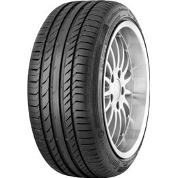 Sommerreifen Continental "Continental", schwarz, 195mm / 45 % R 17 81W, Autoreifen, 195/45 R17 81W SPORT NTACT 5