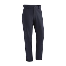 Funktionshose Maier Sports "Herrmann" Gr. 68, Normalgrößen, blau (dunkelblau) Herren Hosen warme Outdoorhose, robuste Wanderhose, Regular Fit