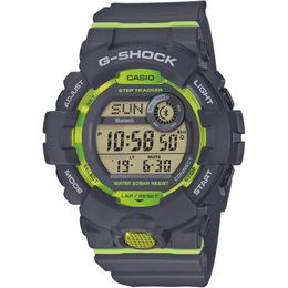 Smartwatch Casio G-SHOCK "GBD-800-8ER" Smartwatches schwarz Quarzuhr,Armbanduhr Herrenuhr,Schrittzähler,bis 20 bar wasserdicht