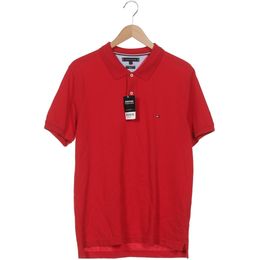 Tommy Hilfiger Herren Poloshirt, rot, Gr. 54