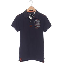 CAMP DAVID Herren Poloshirt, marineblau, Gr. 46