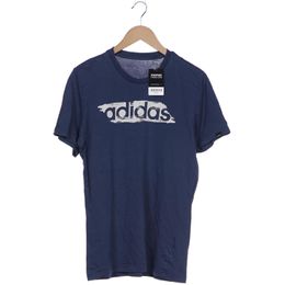 Adidas Herren T-Shirt, blau, Gr. 48