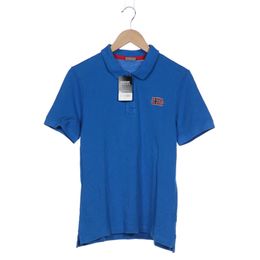 Napapijri Herren Poloshirt, blau, Gr. 46