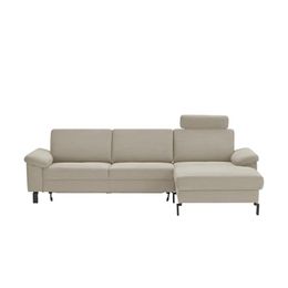 Max Schelling Ecksofa Feincord Maximum Move ¦ beige ¦ Maße (cm): B: 2