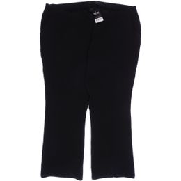 Ulla Popken Damen Stoffhose, schwarz, Gr. 52