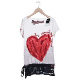 Desigual Damen T-Shirt, weiß, Gr. 42