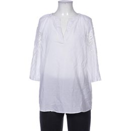 Oui Damen Bluse, weiß, Gr. 36