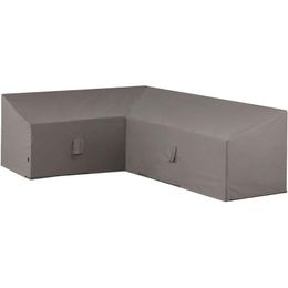 Abdeckung für Loungemöbel-Set 270x210x90 cm Links Grau Madison