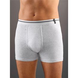 KINGsCLUB Herren Hose kurz, 2x hellgrau-melange, Größe 6