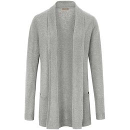 Strickjacke aus 100% Premium-Kaschmir include grau