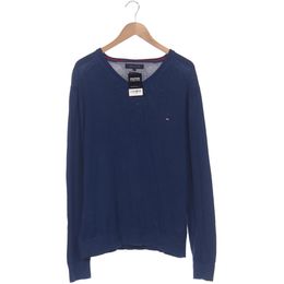 Tommy Hilfiger Herren Pullover, blau, Gr. 54