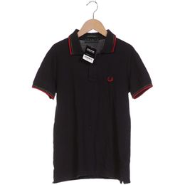 Fred Perry Herren Poloshirt, schwarz, Gr. 46