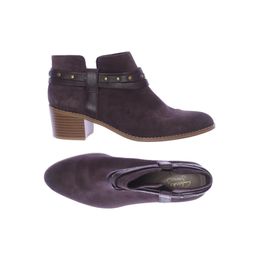 Clarks Damen Stiefelette, flieder, Gr. 39.5