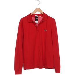 Lacoste Herren Poloshirt, rot, Gr. 48