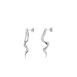 Paul Valentine Wave Rush Earrings Silver