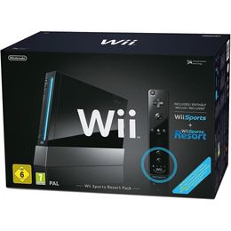 Nintendo Wii - Schwarz