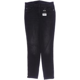 Alba Moda Damen Jeans, schwarz, Gr. 38