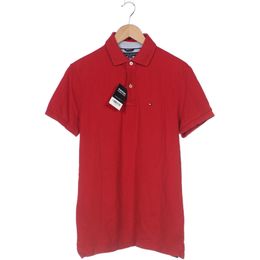 Tommy Hilfiger Herren Poloshirt, rot, Gr. 48