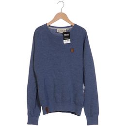 Naketano Herren Pullover, blau, Gr. 48