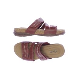 Clarks Damen Sandale, bordeaux, Gr. 36