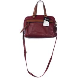 Fossil Damen Handtasche, bordeaux, Gr.