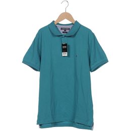 Tommy Hilfiger Herren Poloshirt, türkis, Gr. 52