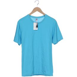 TRIGEMA Herren T-Shirt, blau, Gr. 48