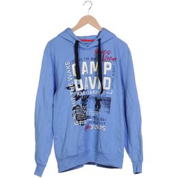 CAMP DAVID Herren Kapuzenpullover, blau, Gr. 54