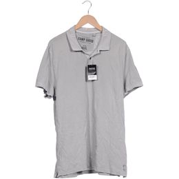 CAMP DAVID Herren Poloshirt, grau, Gr. 58