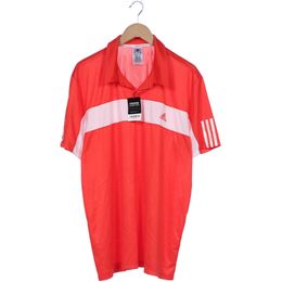 Adidas Herren Poloshirt, rot, Gr. 56