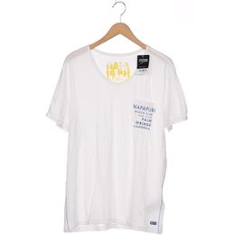 Napapijri Herren T-Shirt, weiß, Gr. 56